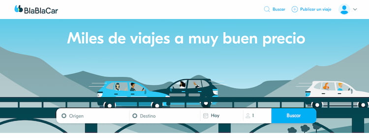 Las mejores opciones de transporte compartido como alternativa a BlaBlaCar